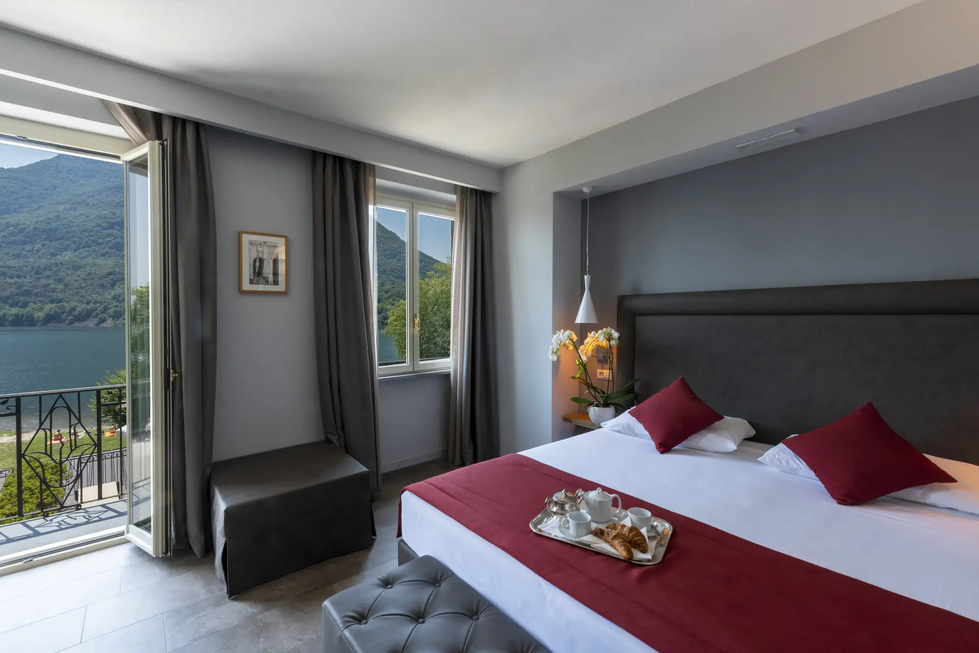Double Room Lake View - Hotel Ristorante Residence La Quartina Mergozzo